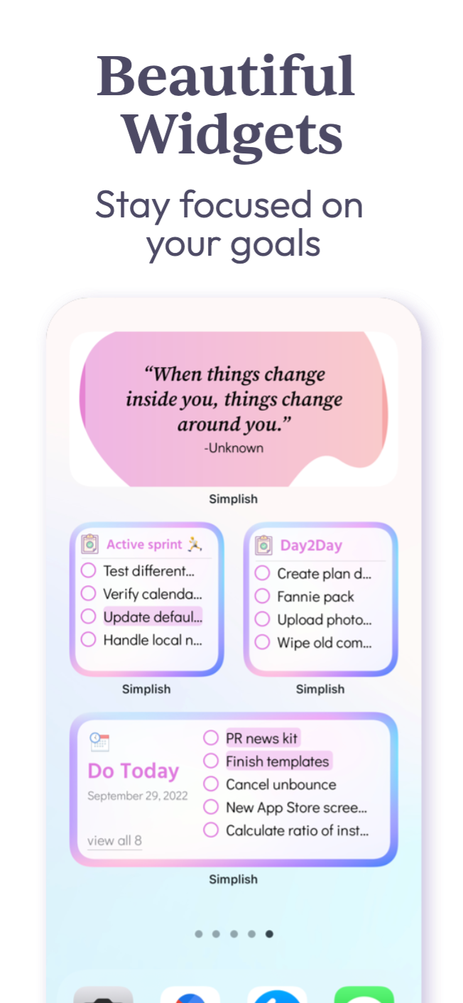 Simplish - Productivity with purpose